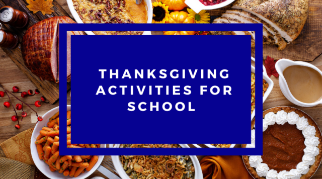 Thanksgiving Activities for School - The Truthful Tutor