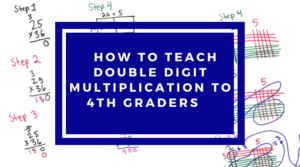 How to Teach Double-Digit Multiplication to 4th Graders - The Truthful ...