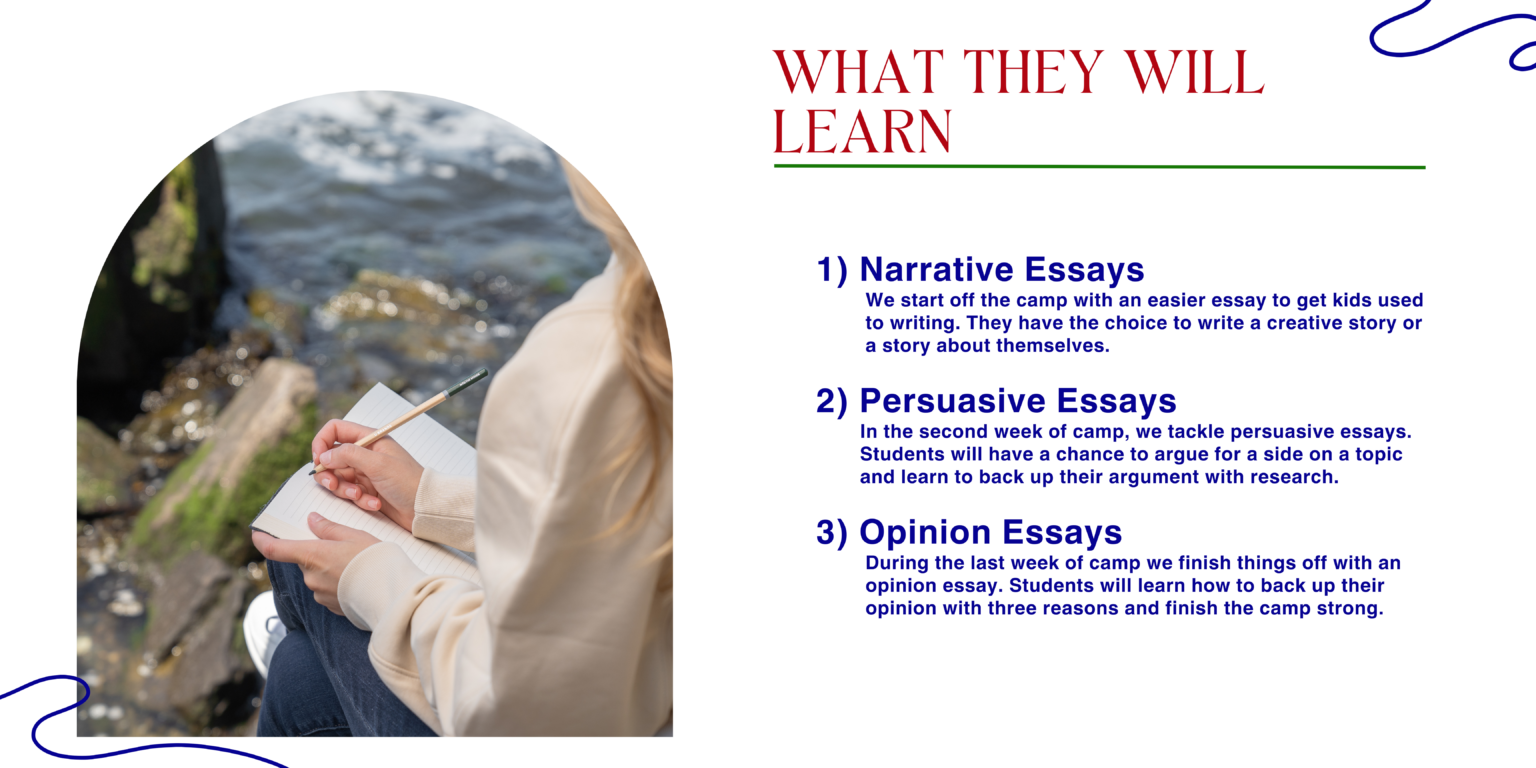 Mastering Essay Writing Summer Camps - The Truthful Tutors